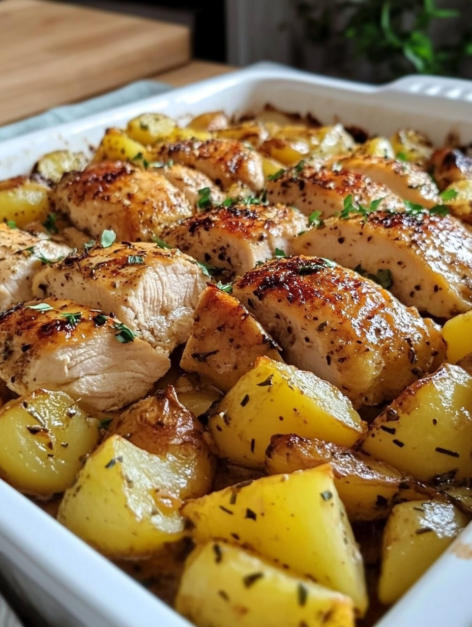 Chicken and Potato Bake - Best Of Recipes