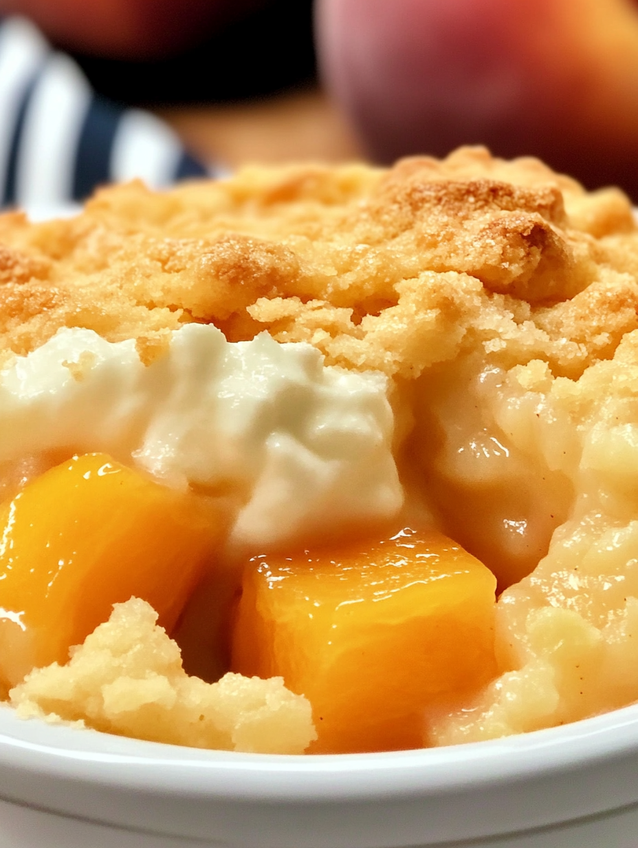 Super Easy Peach Cobbler Recipe - Best Of Recipes