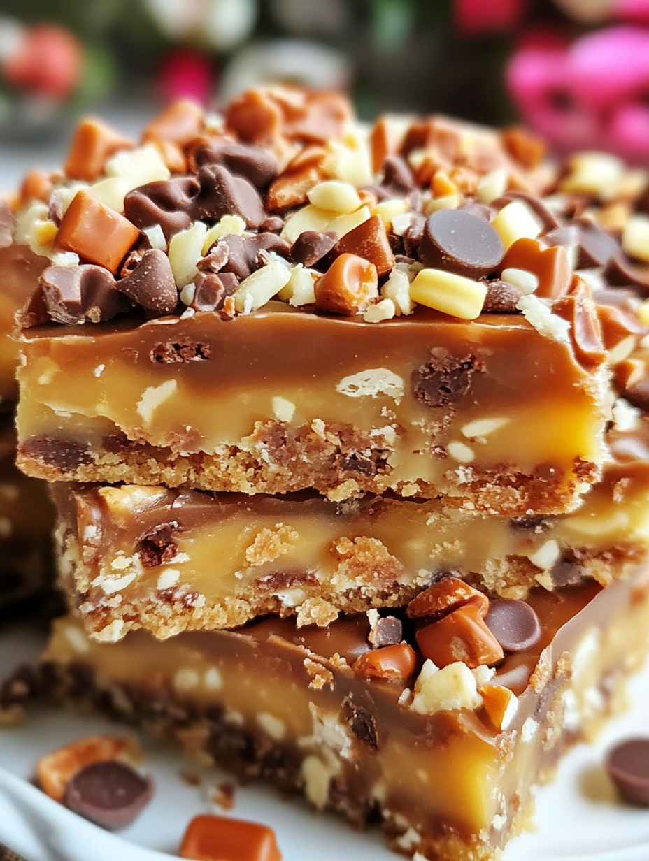 Cake Mix Toffee Bars - Best Of Recipes