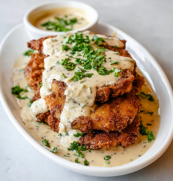 Golden Crispy Chicken Fried Steak: - Best Of Recipes